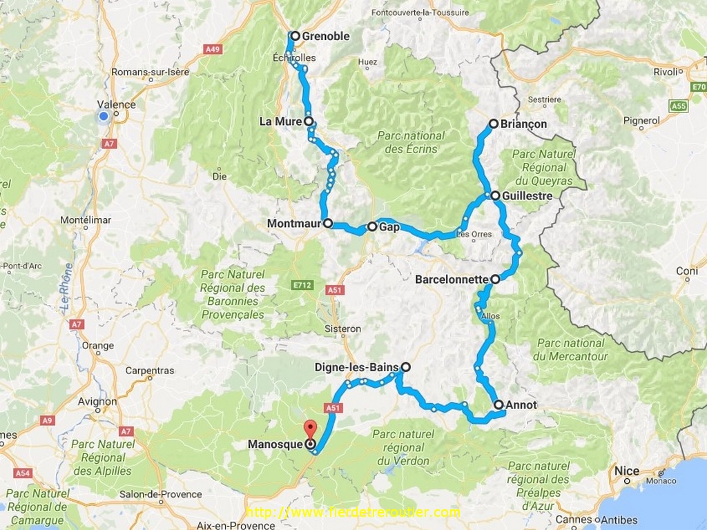 La route Napoleon – FIER D'ETRE ROUTIER